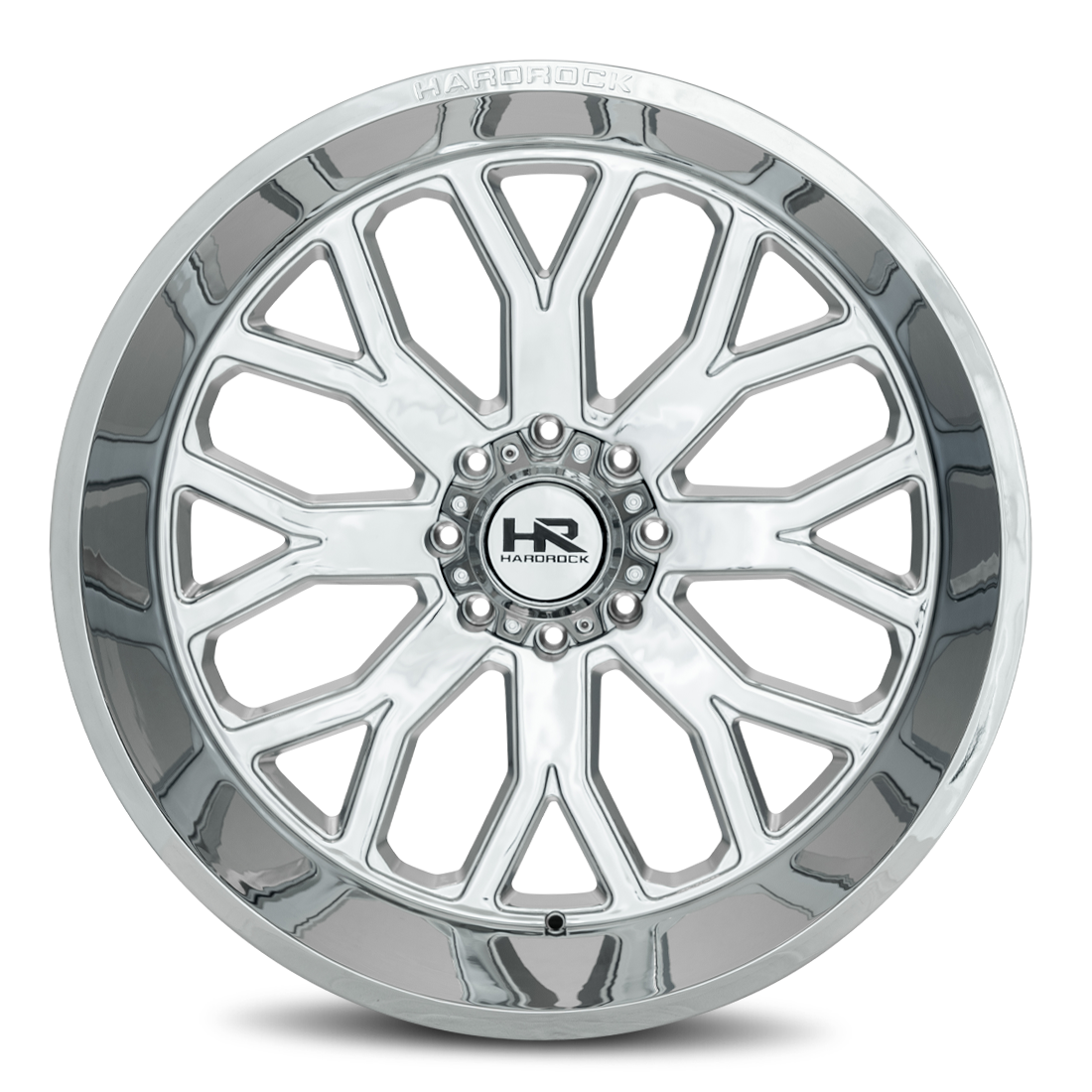 1 New 26x14 Hardrock Slammer Xposed Chrome 8x165.1 ET-76 wheel/rim | eBay