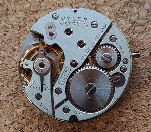 Genuine Wyler Movement (cal WG 23) in Running Order. | eBay