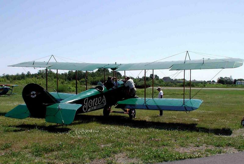 1918 Standard J-1 Trainer Biplane Airplane Model Replica Small Free ...