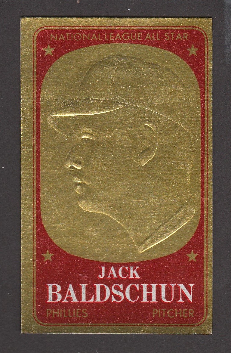 1965 TOPPS BASEBALL EMBOSSED # 34 JACK BALDSCHUN INV M579 | eBay