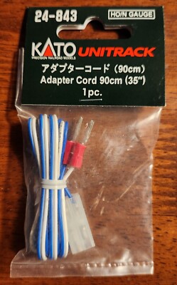 Kato #24-843 Track Power Adapter Cord 90cm (35") for UniTrack | eBay