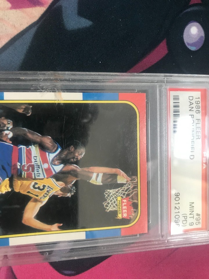 Dan Roundfield Card 1986-87 Fleer #95 PSA 9 {PD} | eBay