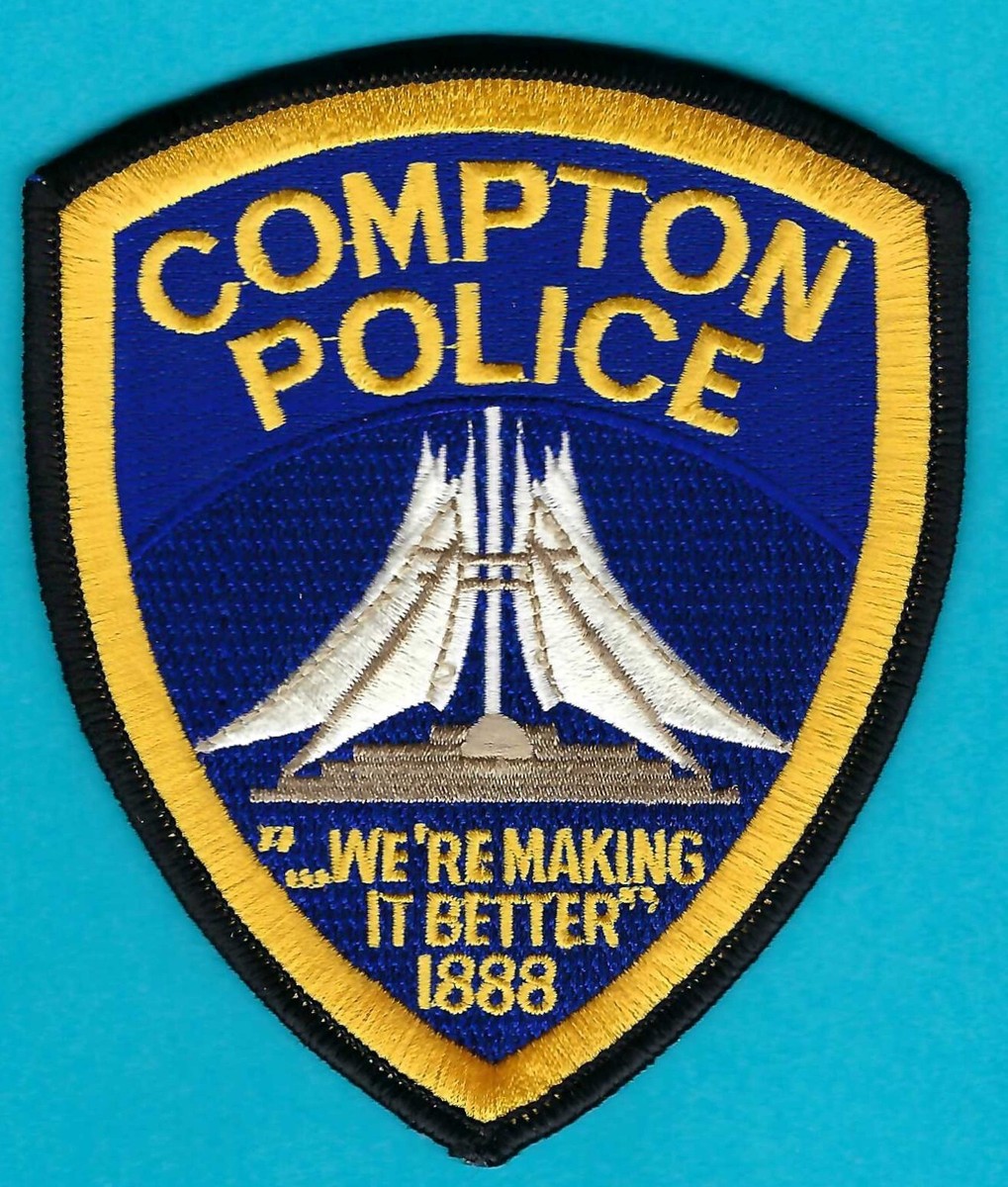 Compton Police Department Compton Police" Sticker For Sale By