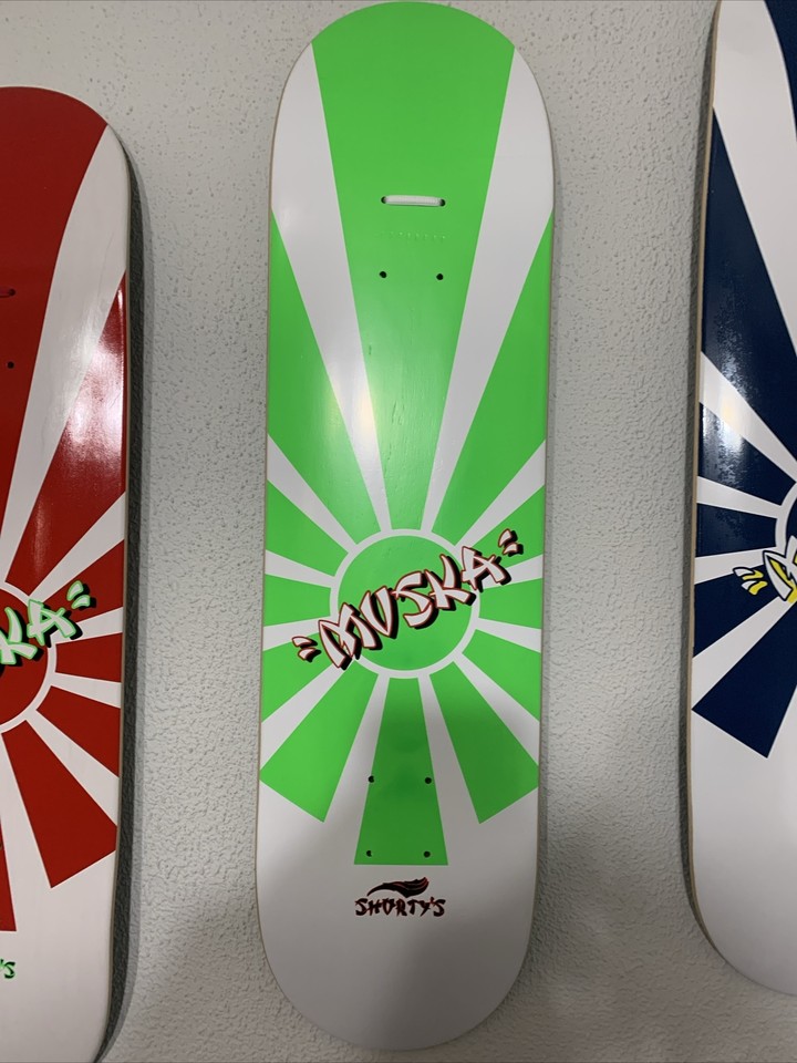 Chad Muska Kamizee Series Shortys Skate Board Decks | eBay