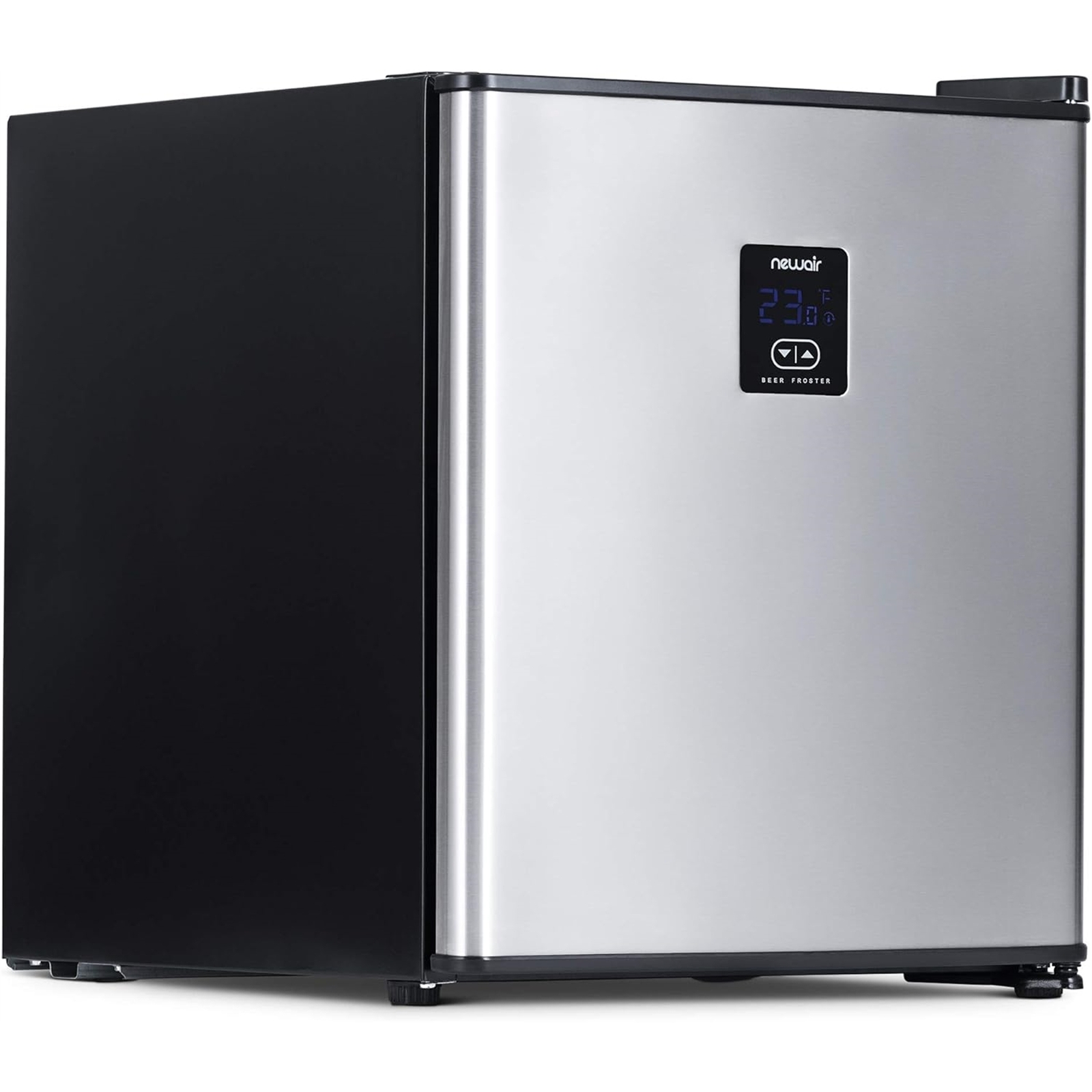 (BLEMISH GRADE) Newair Freestanding Mini Fridge, 46 Cans, NBF046SS00 ...