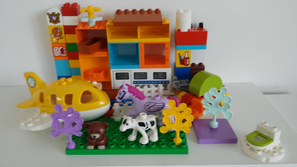 Lego Duplo building blocks Base plate Figures Animals Mixed Large ...