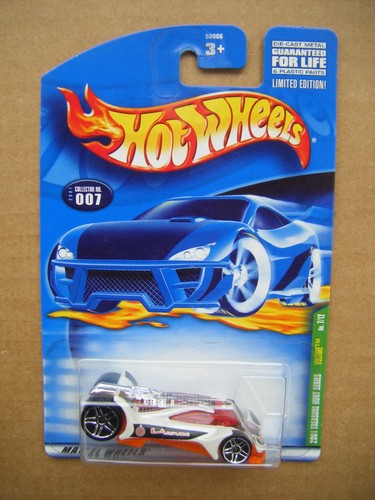 HOT WHEELS BLUE CARD CARD #007 2001 TREASURE HUNT 7of12 VULTURE | eBay