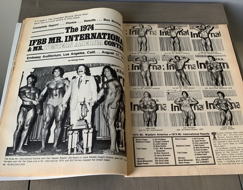 Arnold Schwarzenegger - Muscle Builder Bodybuilding Magazine - January ...