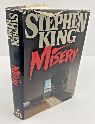 Misery, by Stephen King, Hardcover Book, 1987 Dust Jacket | eBay