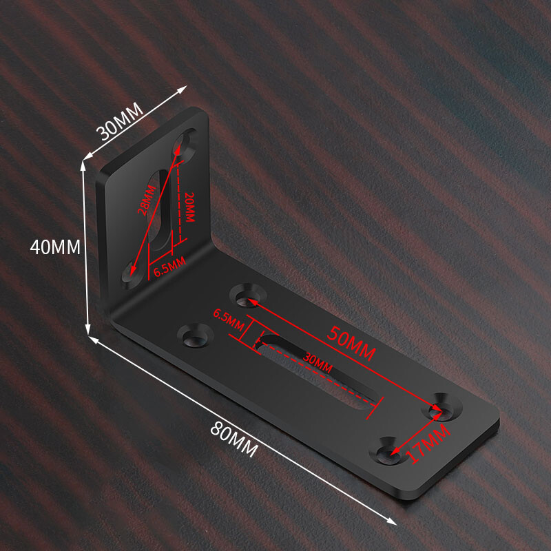 Brackets - Corner Braces Right Angle L Shape Galvanised Zinc Brace 3mm ...
