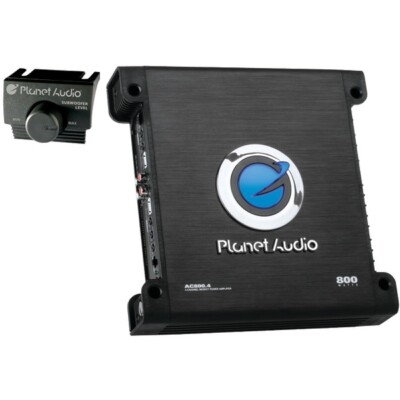 Planet Audio AC800.4 800W Anarchy Series 4-Channel Class A/B Power ...