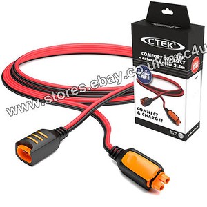 CTEK Car Charger Comfort Connect System Max 10A 2.5 Meter Extension ...