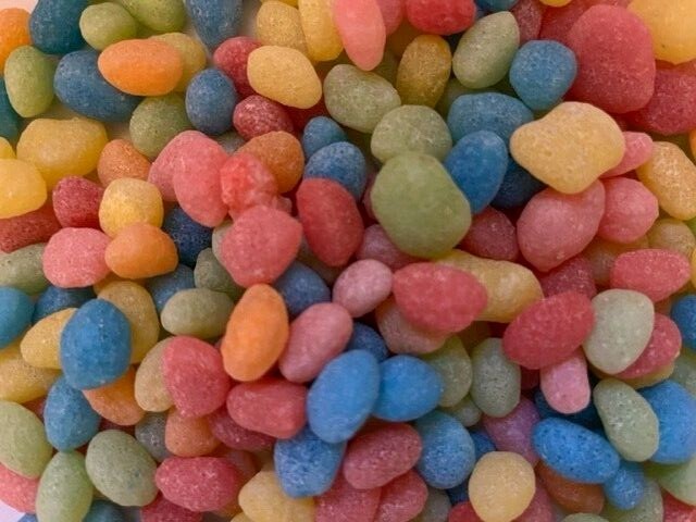 Warheads SOUR JELLY BEANS-Sour Shell with a Sweet & Fruity Inside {1/2 ...