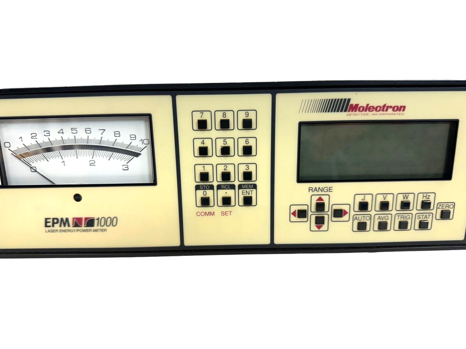 Molectron EPM1000 Laser Energy Joulemeter Power Meter with LCD--FREE ...