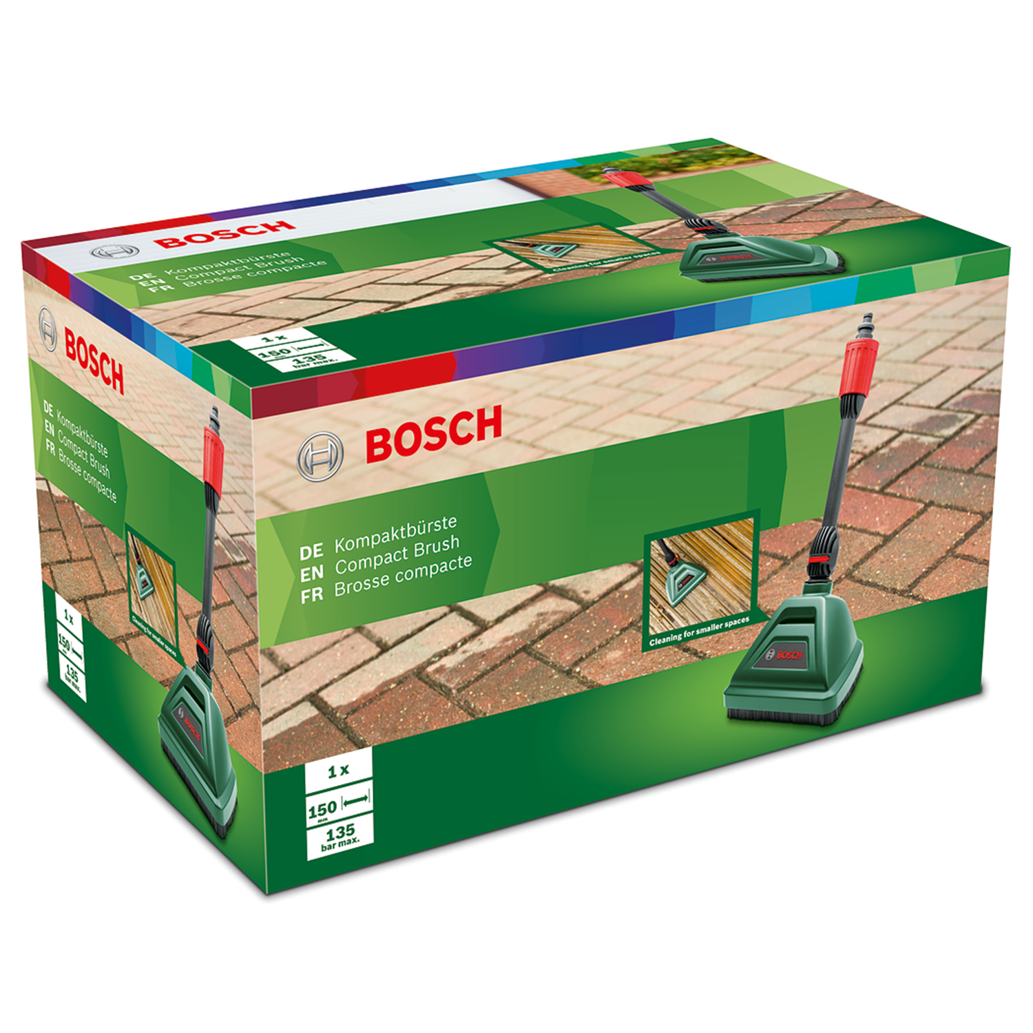 Bosch Compact Wash Brush for Bosch Pressure Washers Easy/Universal/AQT ...