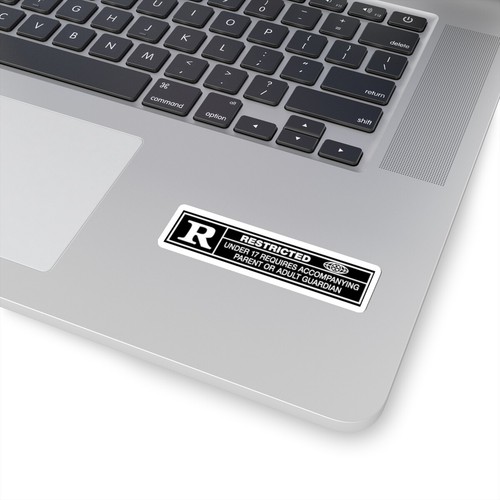 Rating Rated R Traditional Logo Adult Supervision Advisory Label ...