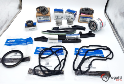 TIMING CHAIN KIT 5.0L NEW FORD OEM SET-13C MUSTANG F-150 5.0L V8 32V ...