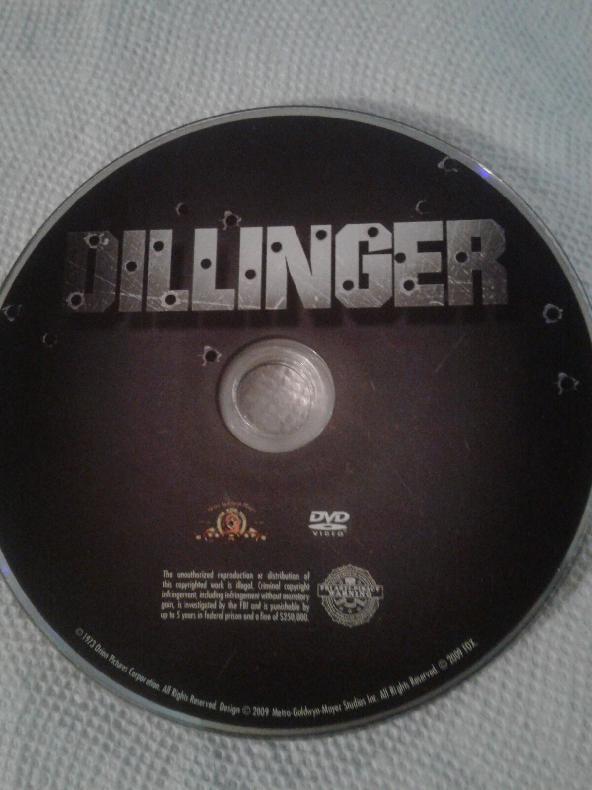Dillinger DVD 1973 Film Warren Oates** USED, GOOD CONDITION 27616852915 ...