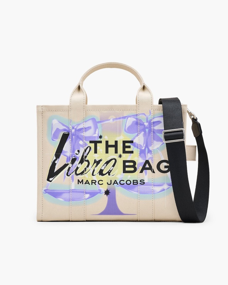 MARC JACOBS Zodiac Canvas Tote Bag Medium 12 Designs Sarah Rabin Art ...