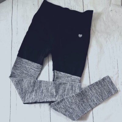 Two Tone Workout Gym Tights Pants Size Small | eBay