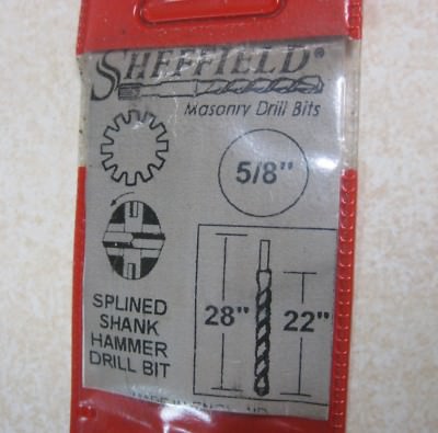 Bits, Chisels & Breaker Points - Spline Shank Hammer Drill