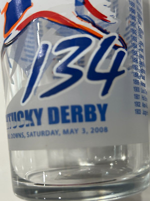 2008 Kentucky Derby Mint Julip Glass (134th Race) May 3, 2008 | eBay