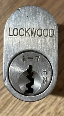 Lockwood Status 6 570 Cylinder - HN Profile - NO KEY - USED - Locksport ...