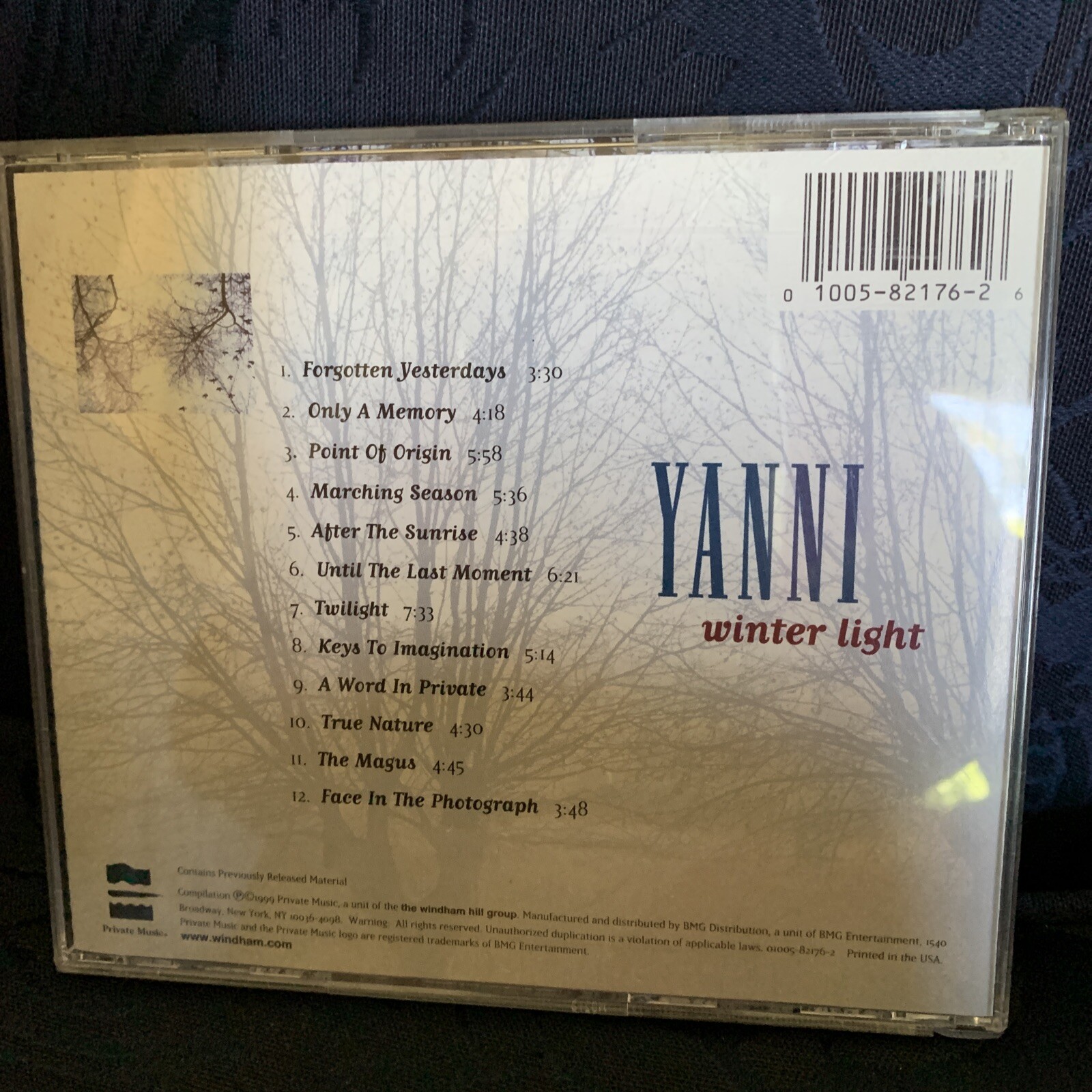 Yanni - Winter Light 1999, CD | eBay