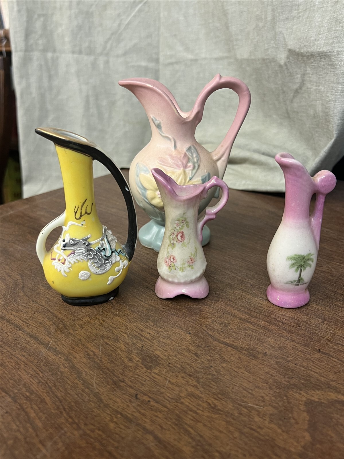 Lot of 4 Different Miniature Pitchers | eBay