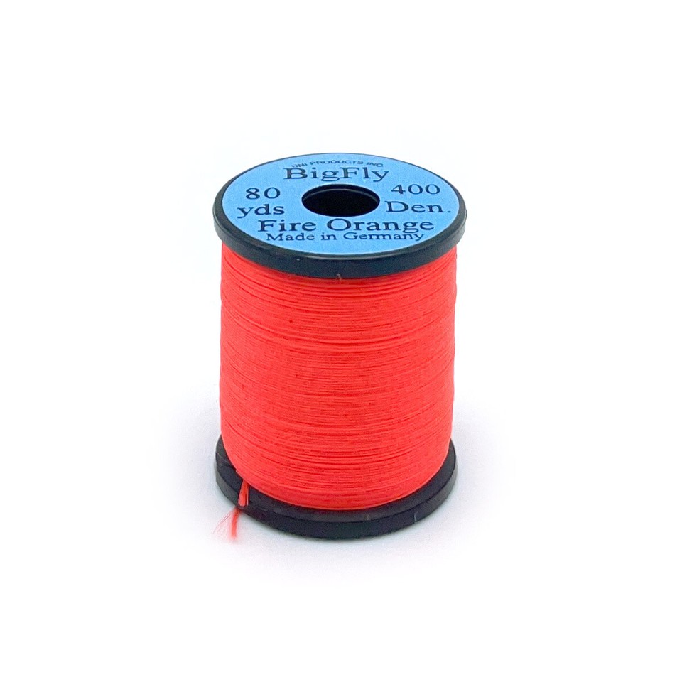 UNI BIG FLY THREAD - Fly Tying Saltwater Pike Bass Jig Strong - 80 Yd ...