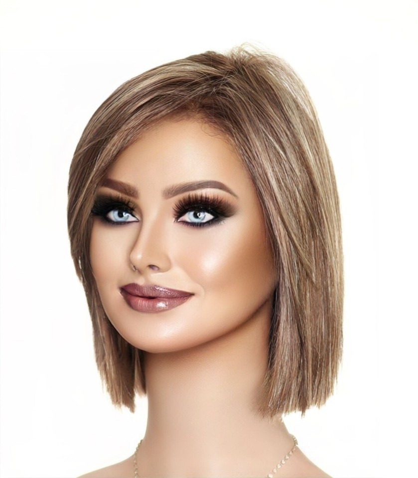Ellis | Naturalle | Estetica Wigs | Lace Front | Lace Part | Blunt Cut ...