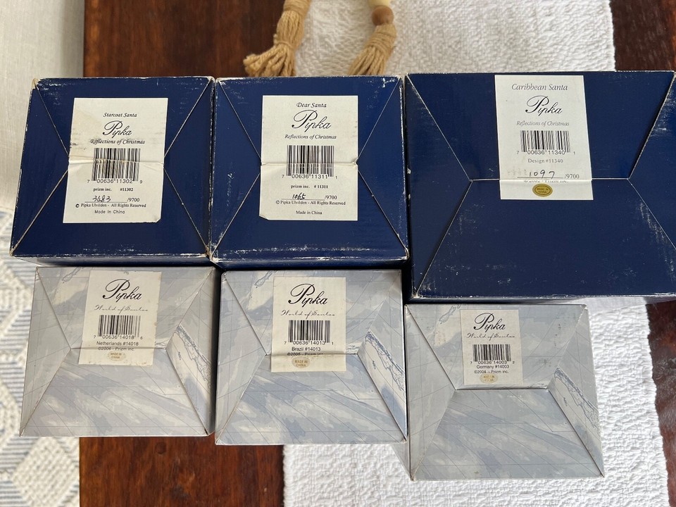 Pipka Collectibles - Six Figurines | eBay