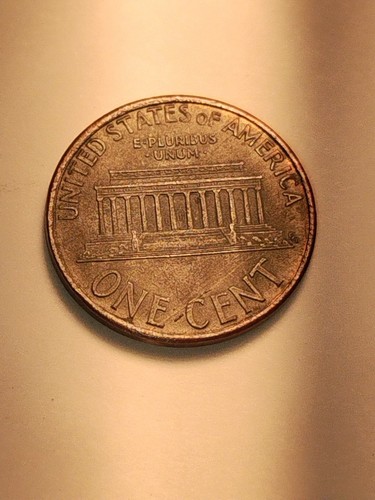 1996-D Lincoln Cent DDO Missing Copper Clad Layer On Both Sides ...