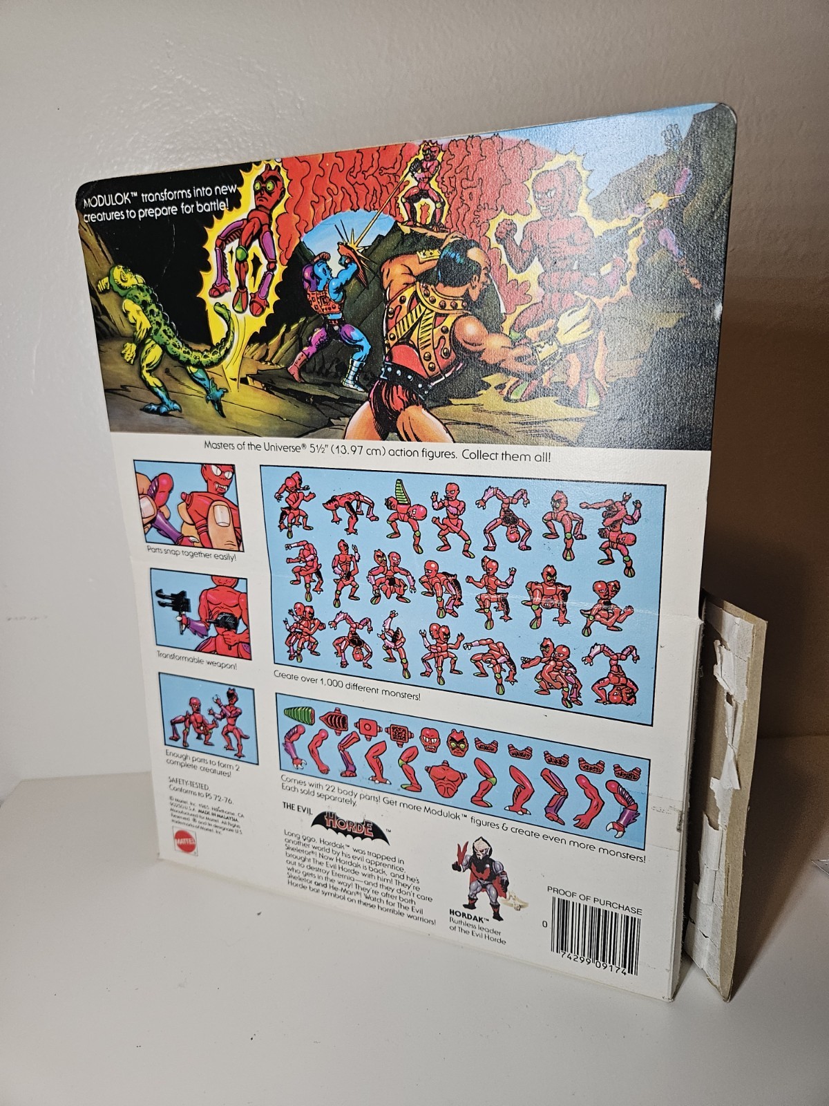vintage MOTU Action Figure Masters Of The Universe Modulok Bag Box | eBay