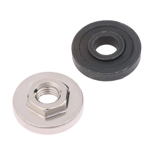 2Pcs/Set Hex Nut Thread Angle Grinder Inner Outer Flange Nut For Angle ...