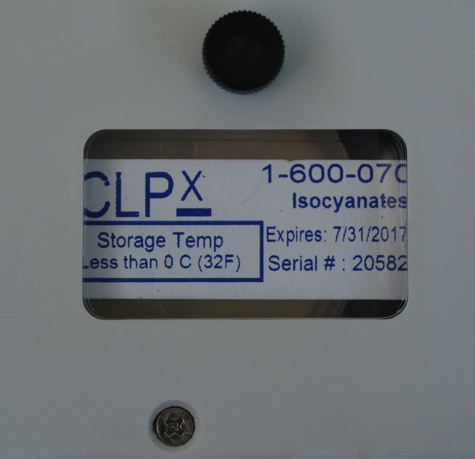 DOD Chem-Logic CLPX PortabIe Industrial Gas Sensor Monitor Detector 1 ...