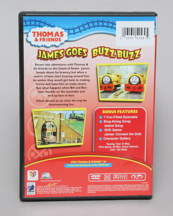 Thomas Friends - James Goes Buzz Buzz (DVD, 2007) 13131515695| eBay