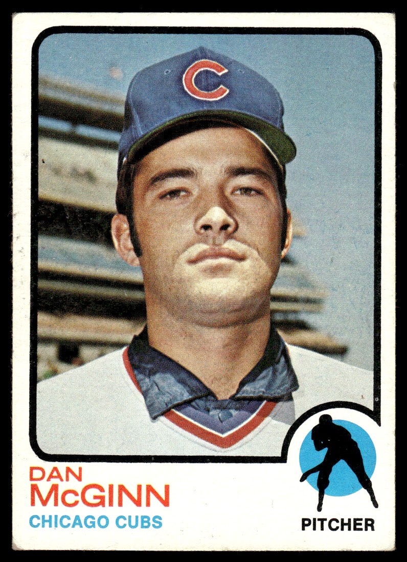 1973 Topps Dan McGinn Chicago Cubs #527 | eBay