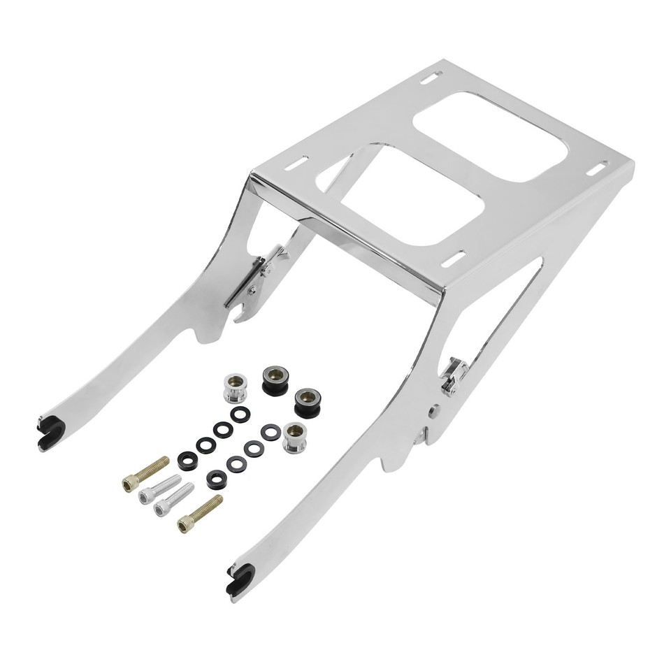 Two Up Mount Rack Fit For Harley Softail Deluxe Heritage Classic 2018 ...