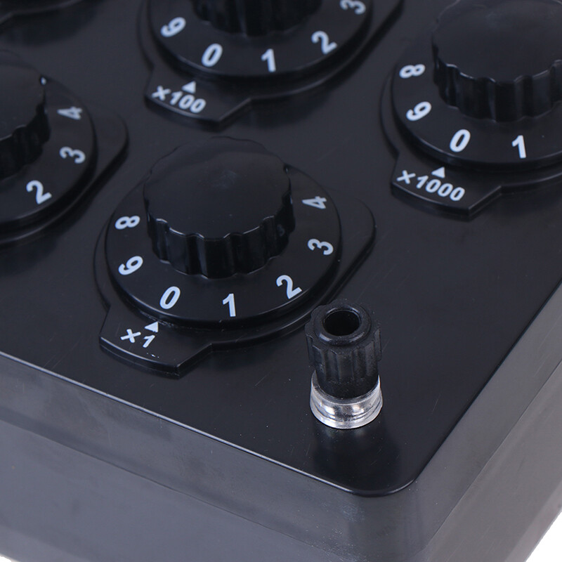 0-9999.9 Ohm Variable Decade Resistor Resistance Box Physical Teaching ...