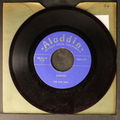 FIVE KEYS: darling ALADDIN 7" Single 45 RPM | eBay