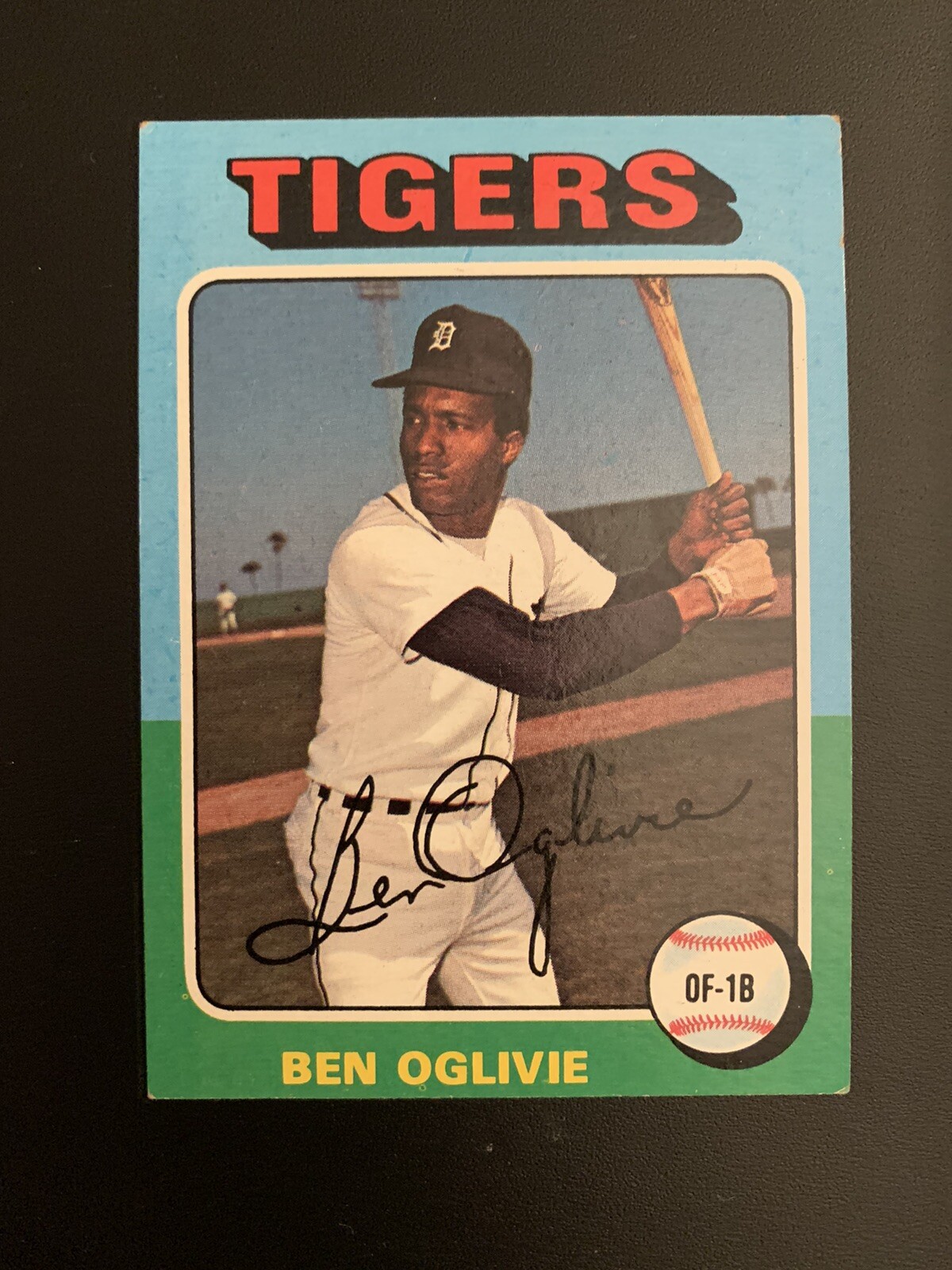 1975 Topps 344 Ben Ogilvie Tigers | eBay