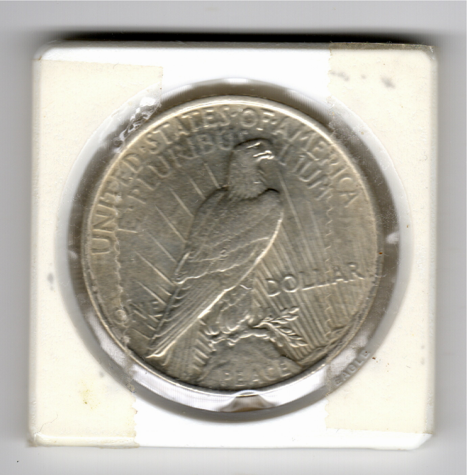 1922 Peace silver Dollar BU looks uncirculated - very nice coin - hard ...
