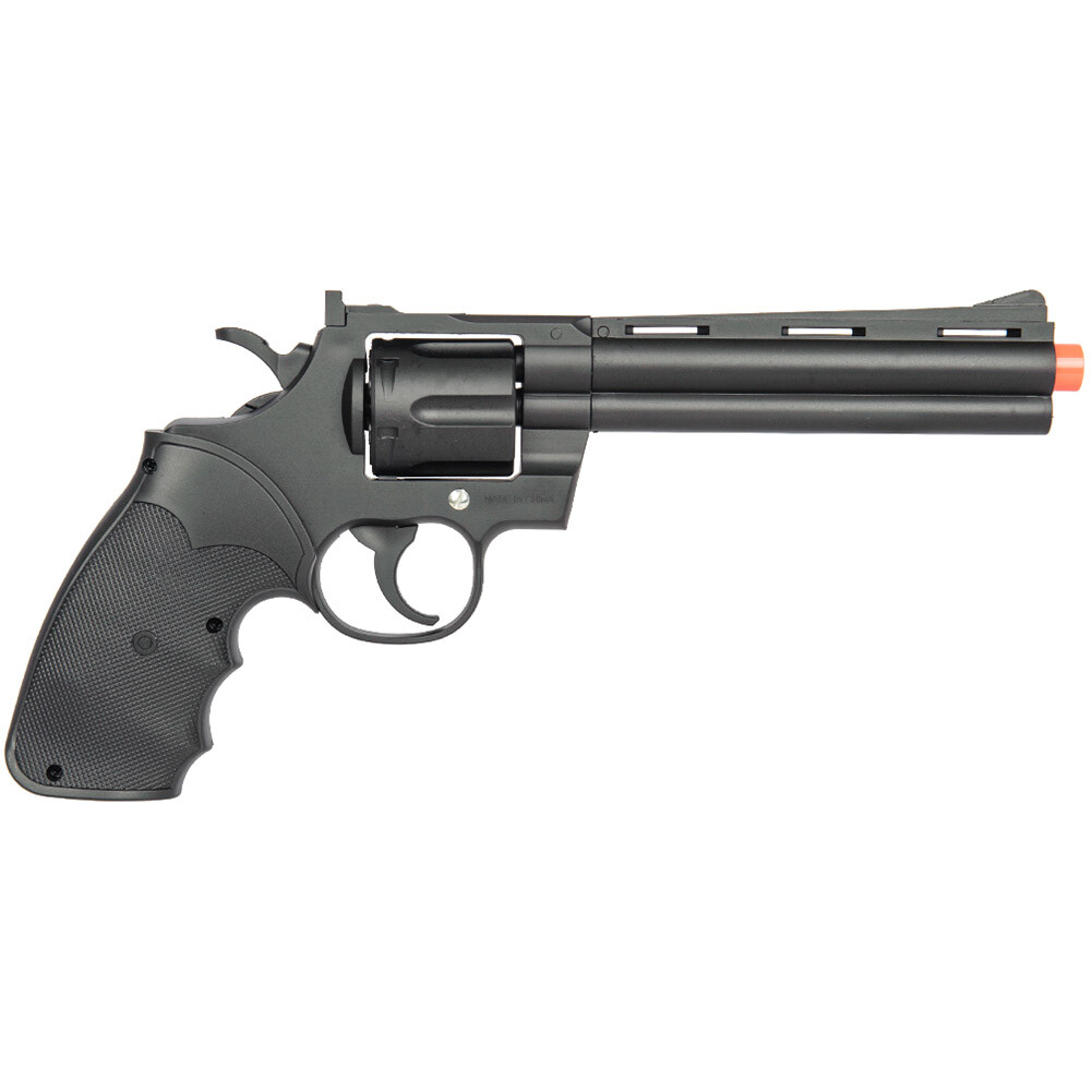 UKArms G36B Six Shooter Revolver Spring Powered Airsoft Pistol for sale ...