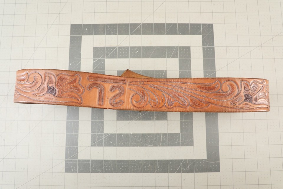 Tiffany & Co. Colt Revolvers Belt Buckle & Tool LEather 38" - 40" Belt ...