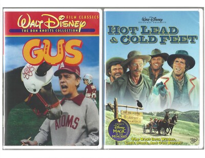Gus (1976), Hot Lead & Cold Feet (1978) - Don Knotts / 2 Movie Set | eBay