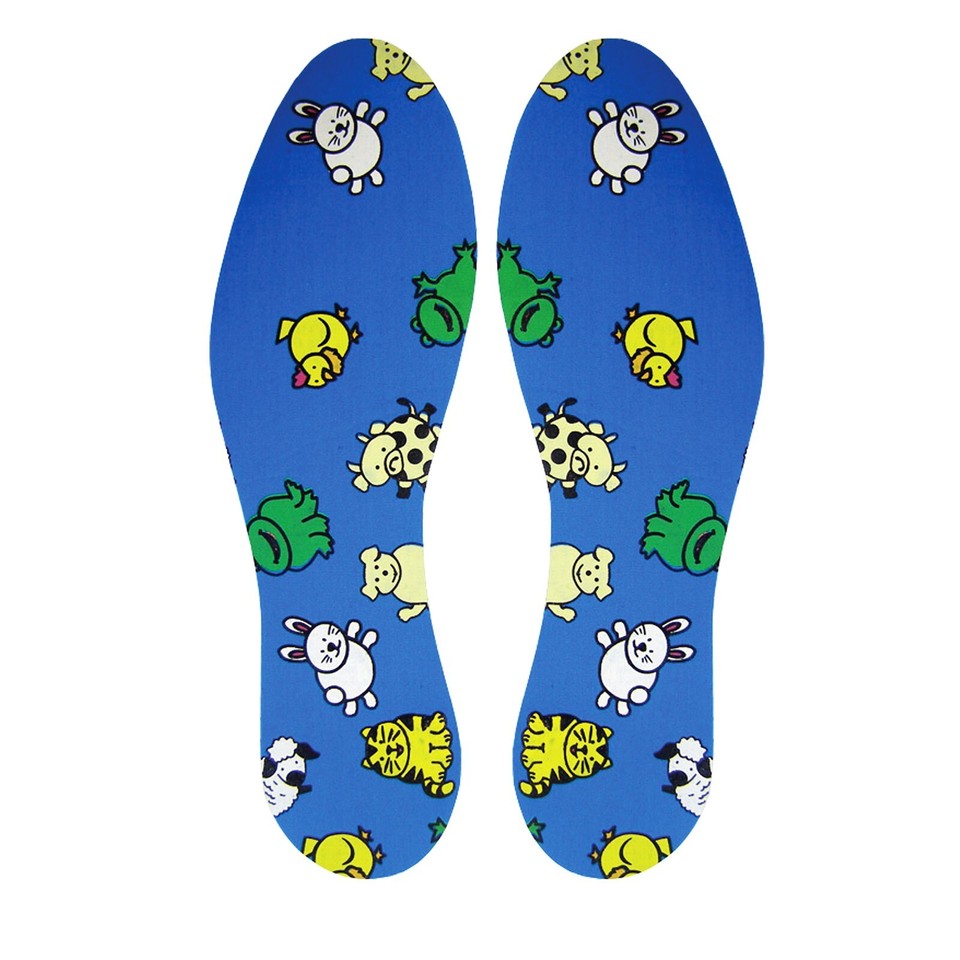 Kids Animal Cut to size insoles, covers all sizes up to size 3 | eBay