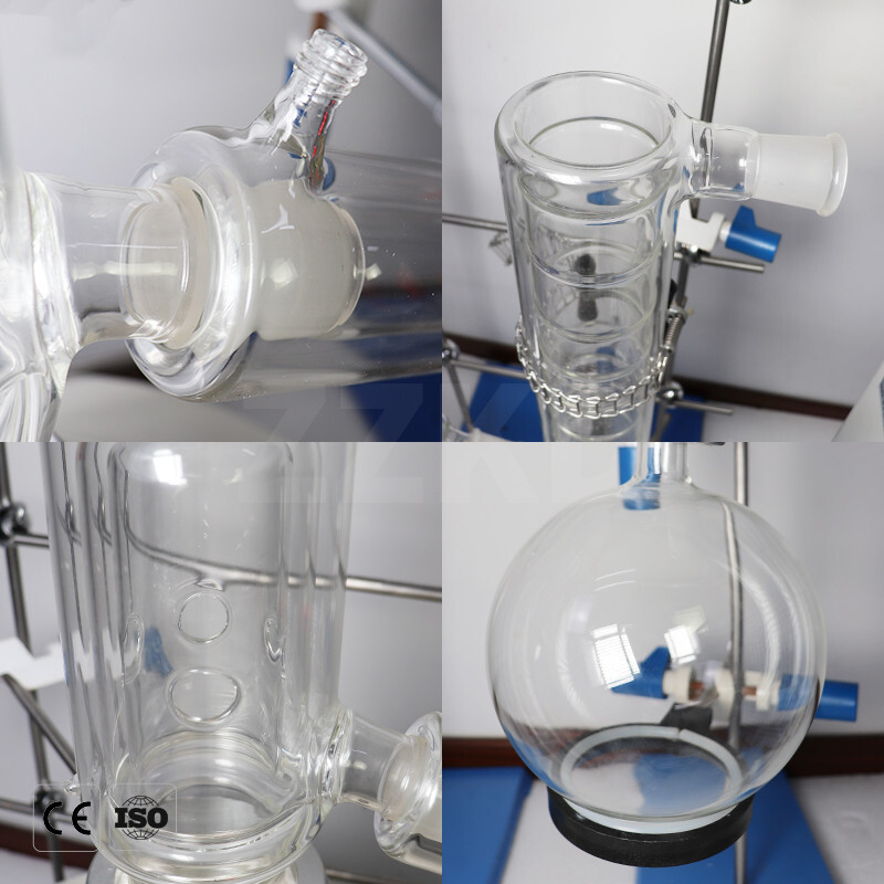 20L Lab Short Path Distillation Extraction Distiller Heating Mantle ...