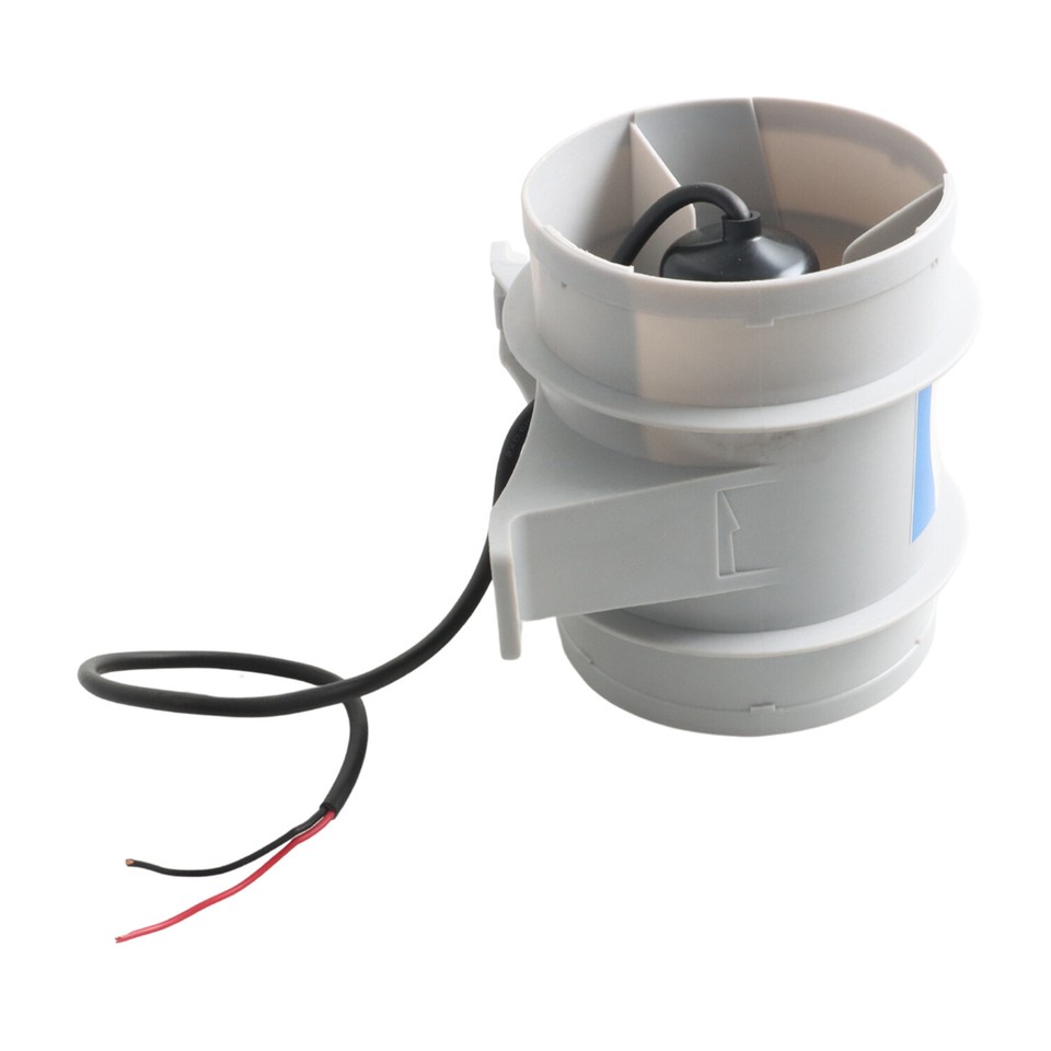4" In Line Blower 12V Cabin Ventilation Bilge Cool Fan for Marine Boat ...