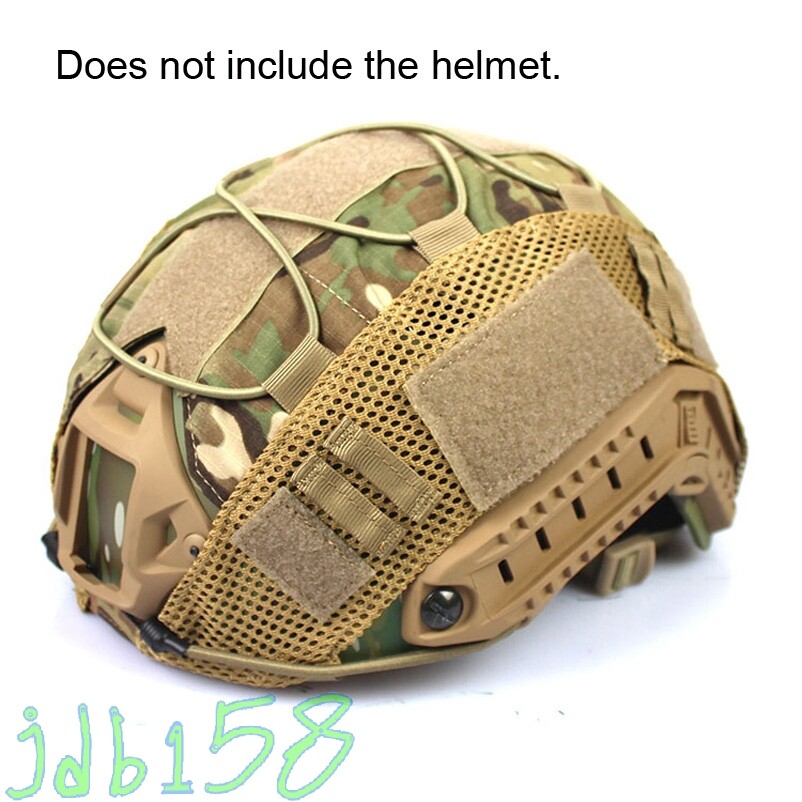 Tactical Helmet Cover Cloth Camouflage MC Green EMR Digital For FAST ...